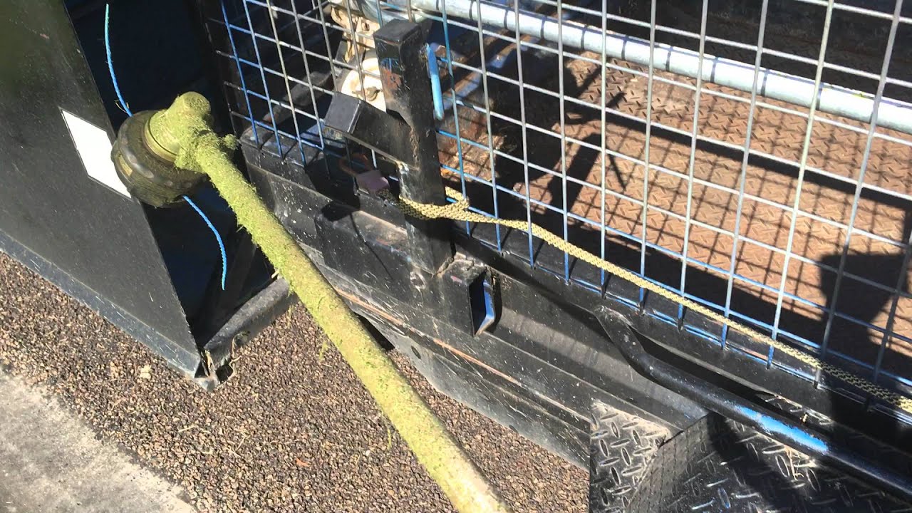 HOME MADE TRIMMER RACK - YouTube