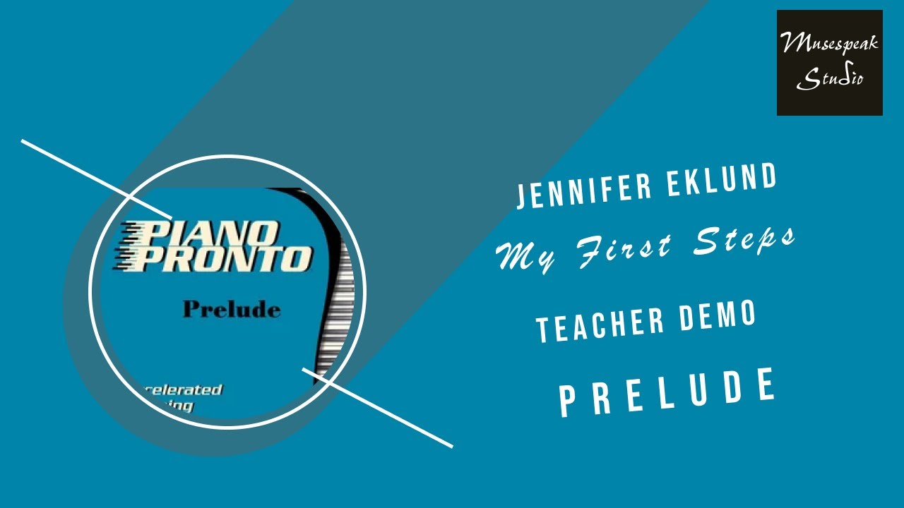 My First Steps | Jennifer Eklund | Piano Pronto - YouTube