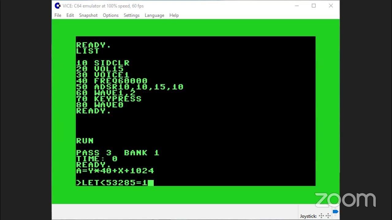 TPUG Meeting - November 2022 - Vision BASIC - ft. Dennis Osborn - Commodore 64 Compiler - C64 ...