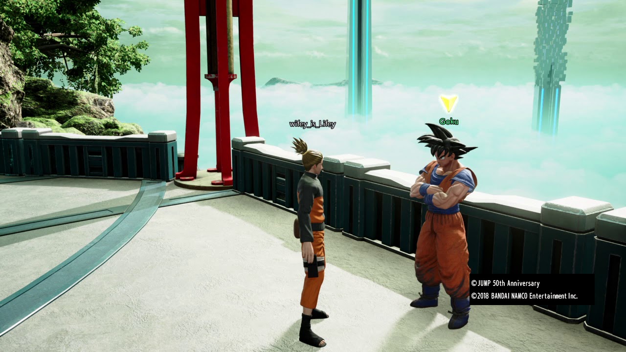 JUMP FORCE All Open World Characters! - YouTube