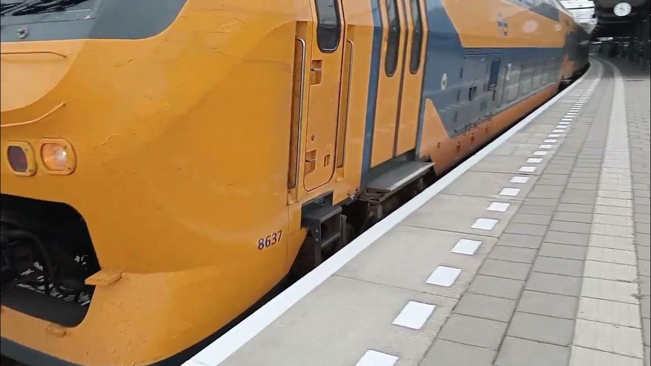 NS VIRMm 8637 vertrekt van het station Zutphen - YouTube
