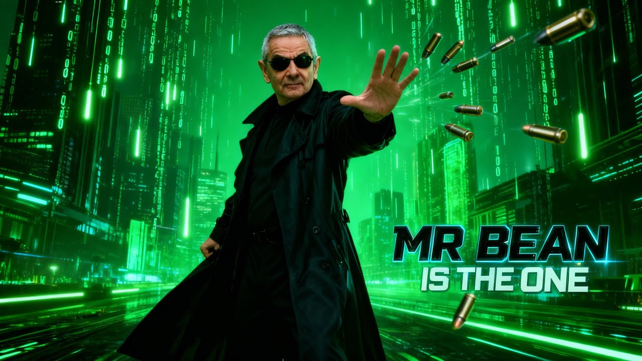 I Put Mr. Bean in The Matrix and This Happened - YouTube