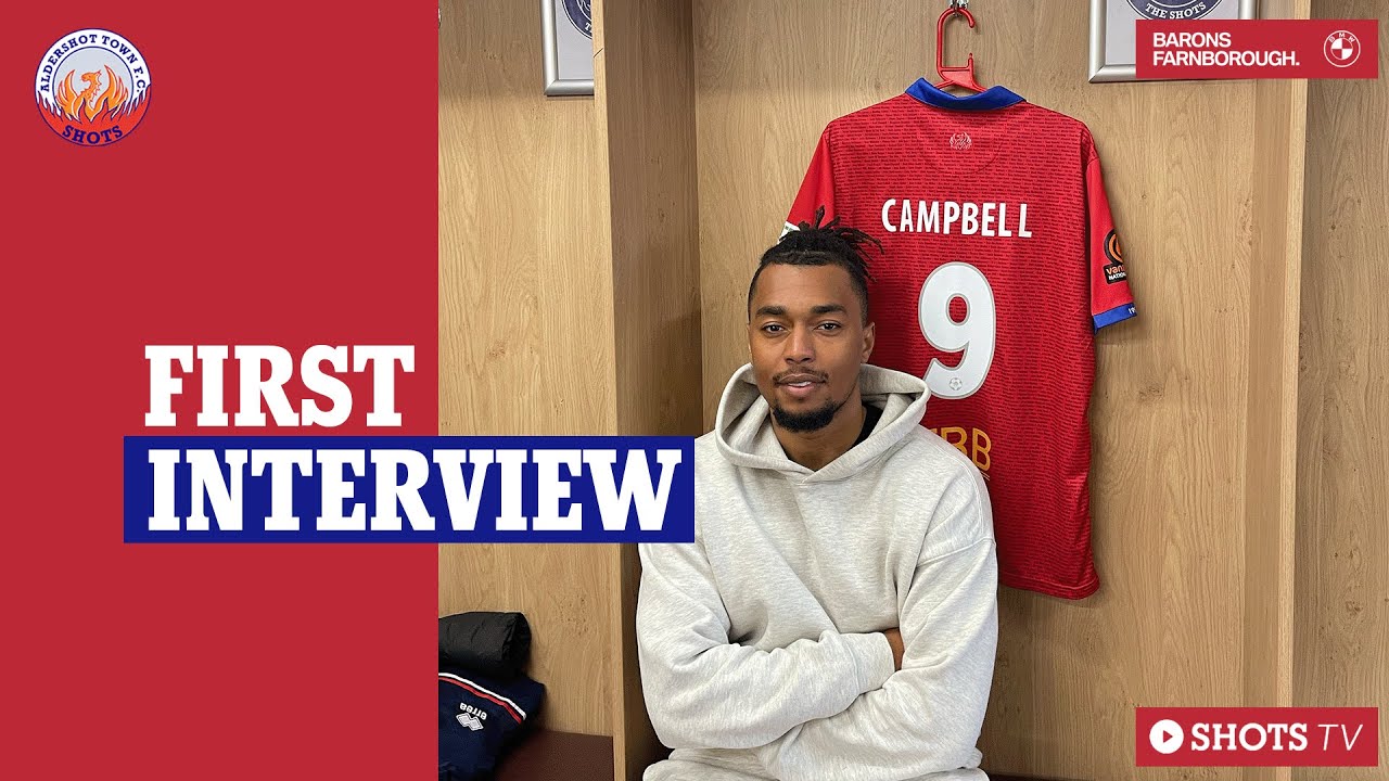 FIRST INTERVIEW: Tahvon Campbell - YouTube