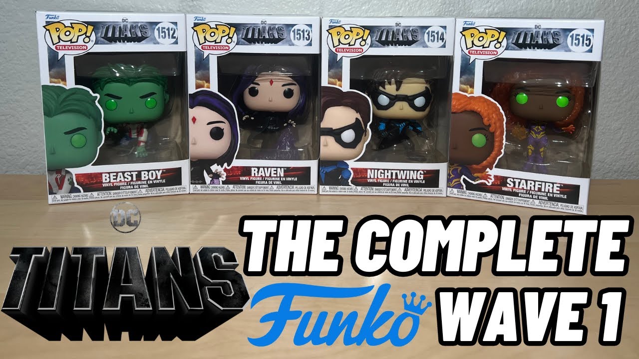 TITANS The Complete Funko Pop Collection! - YouTube