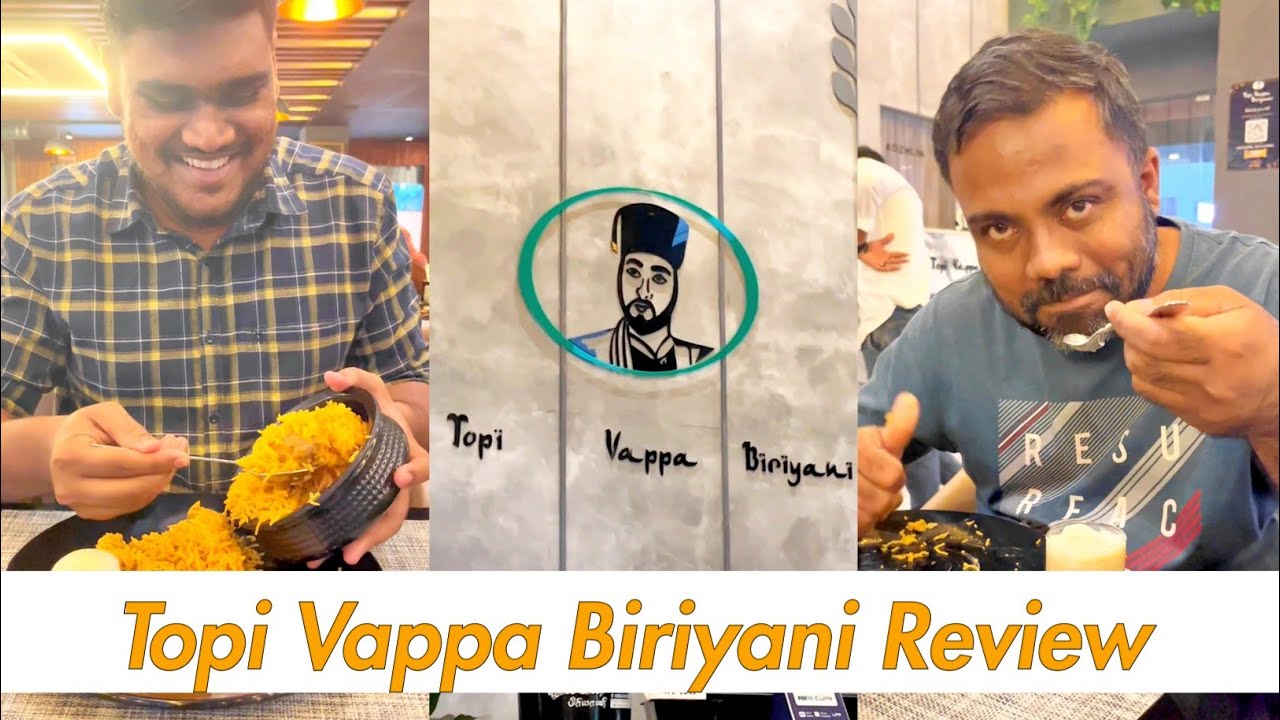 Topi Vappa Biriyani & Jigarthanda Review | Mr.L - YouTube