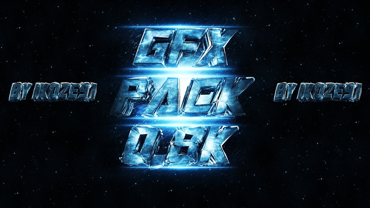 Giveaway Gfx Pack 0,8K - YouTube