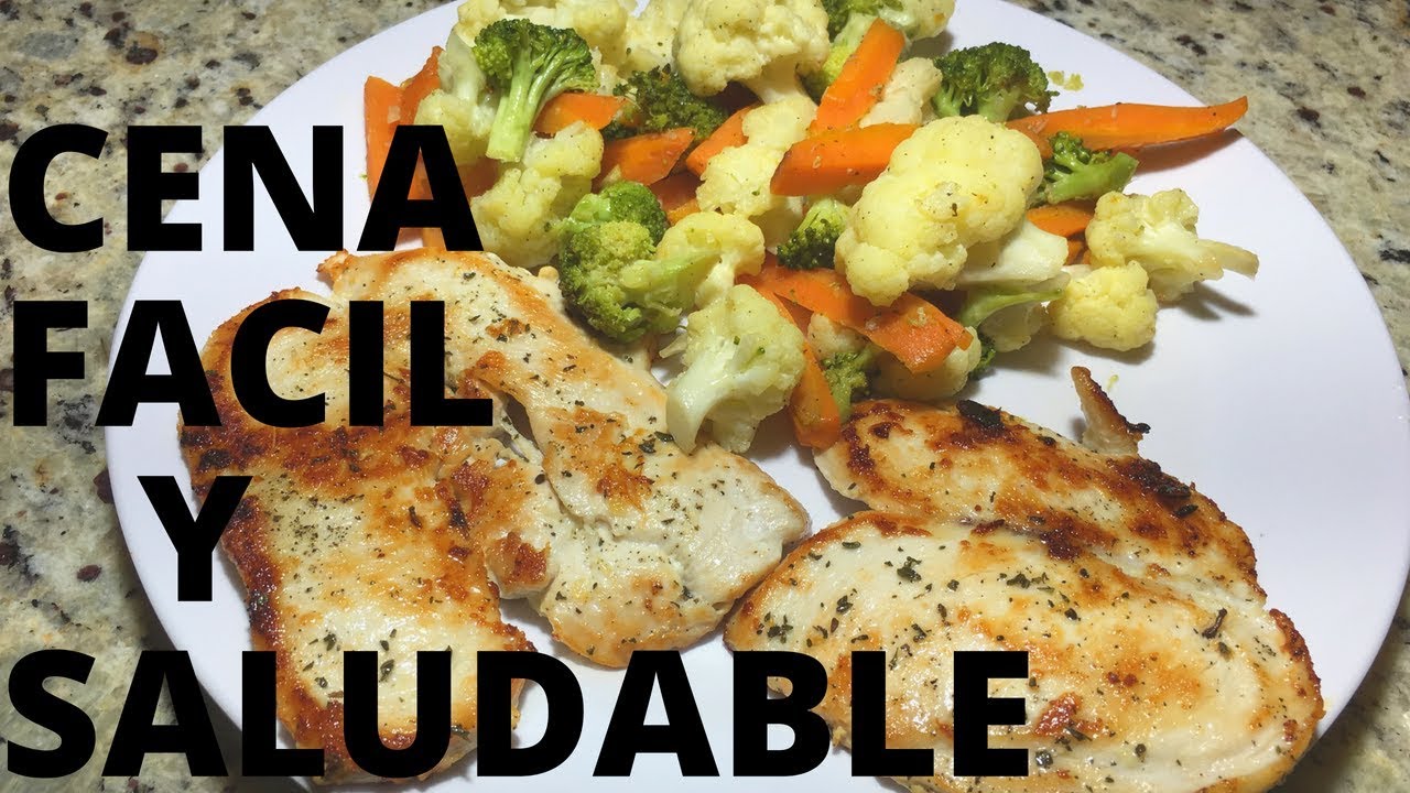 CÓMO PREPARAR UNA CENA FÁCIL, SALUDABLE Y ECONÓMICA - YouTube