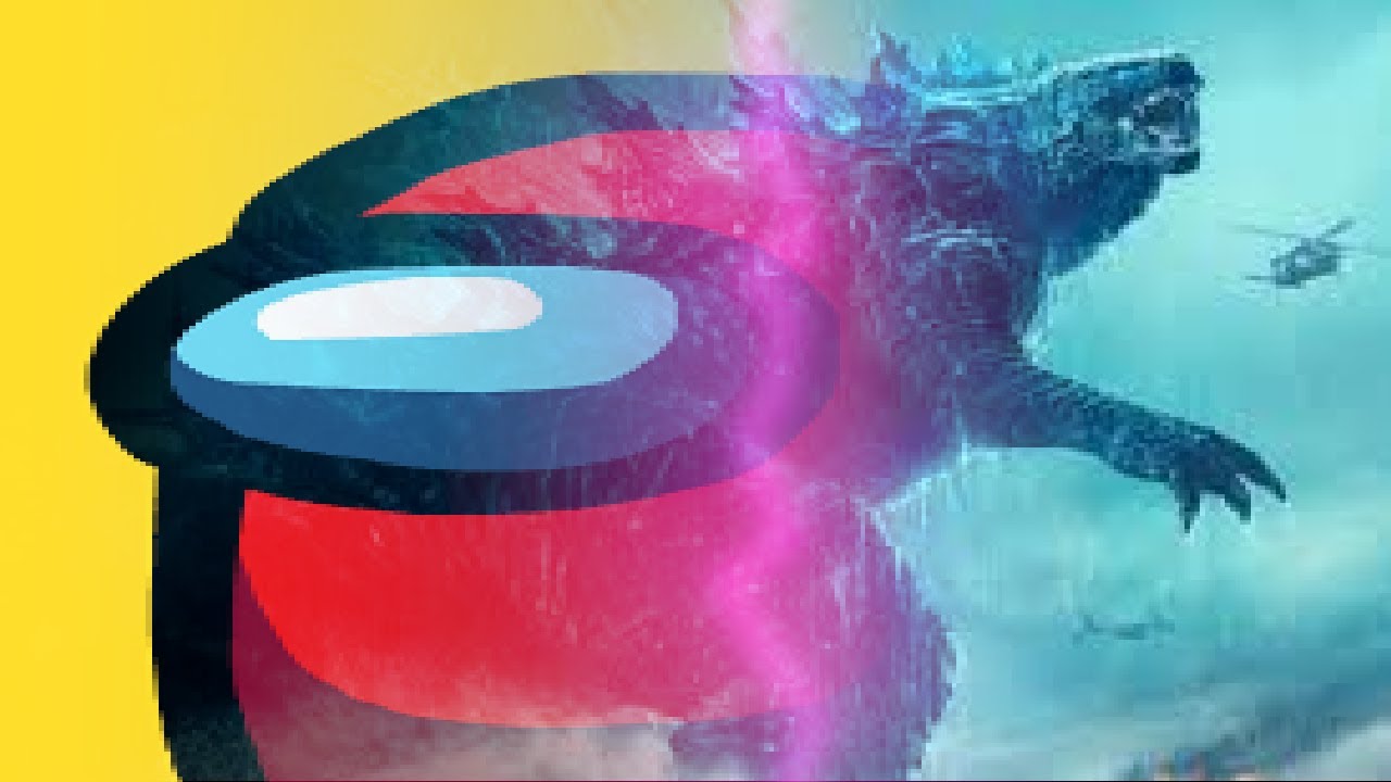 AMONG US GODZILLA CROSSOVER - YouTube