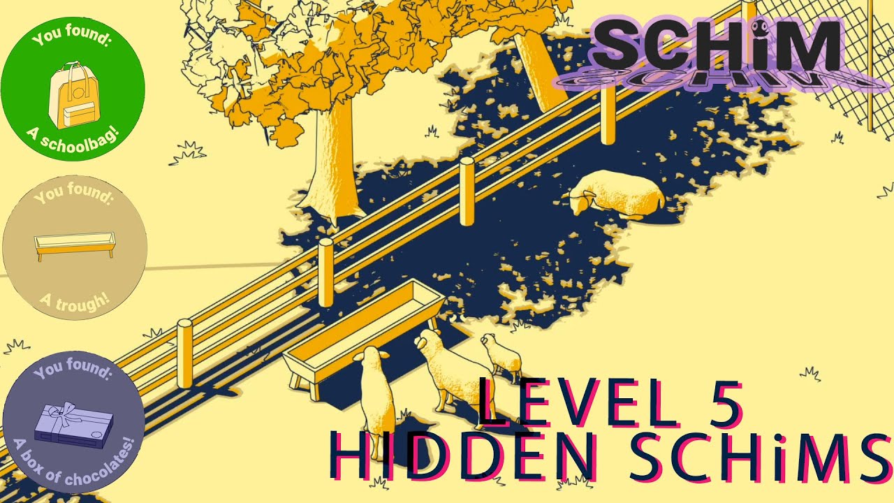 Where to find all secrets and hidden SCHiMs - SCHiM Level 5 - YouTube