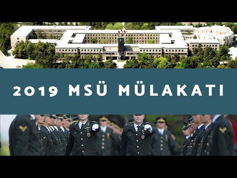 2019 MSÜ SÖZLÜ MÜLAKATTA ELENEN ADAYIN TECRÜBESİ