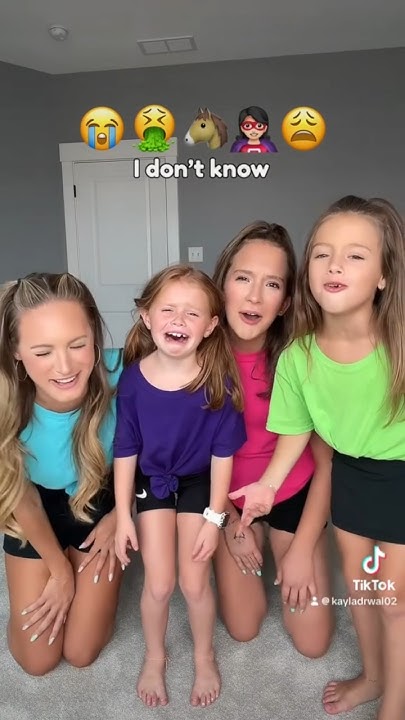“I DON’T KNOW!” 🙄 EMOJI ACTING CHALLENGE #shorts @HallieOnStage114 @agset211 - YouTube