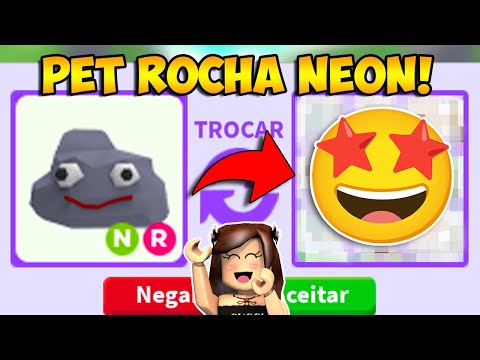 TROCANDO PET ROCHA NEON (NEON ROCK)! NOVO PET! Nova Atualização April ...