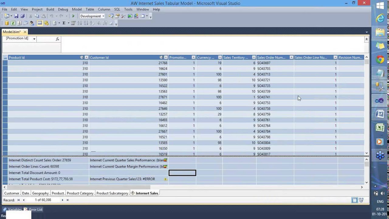 SQL Server BI Training - Tabular Analysis Model and DAX - (By Akshey - BI Architect) - YouTube