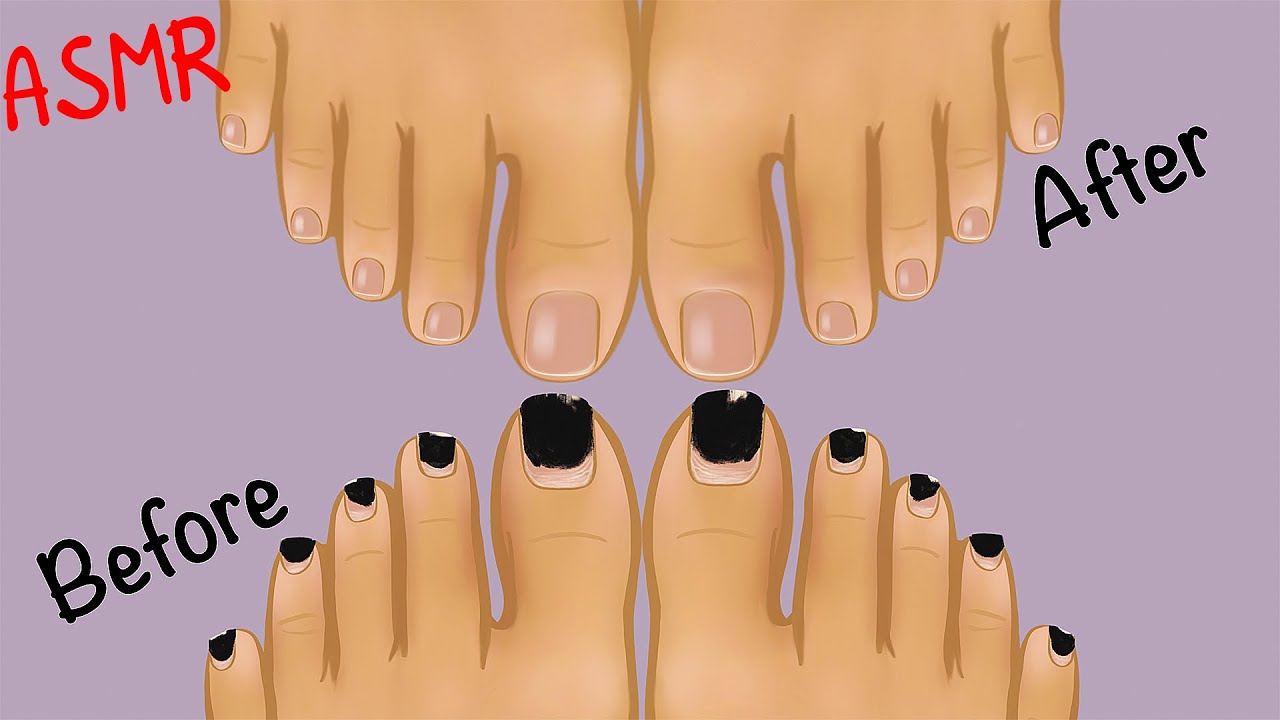 Beauty Animation / SPA pedicure / ASMR / beauty transformation - YouTube