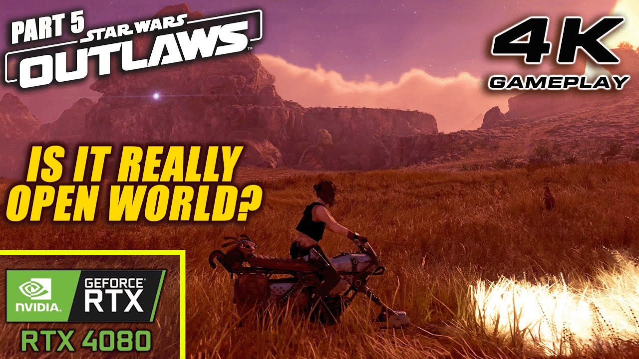 Star Wars Outlaws Chaos, Open-World Freedom? | RTX 4080 4K Gameplay p5 ...