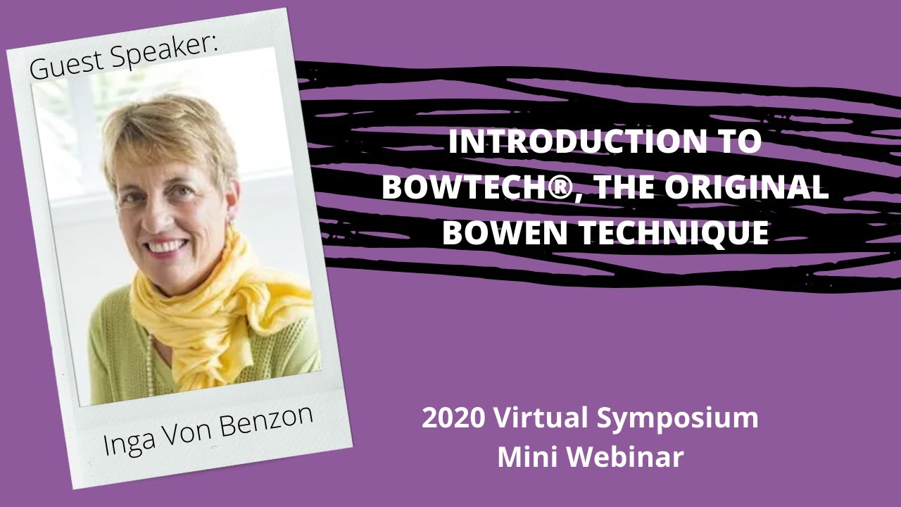 Introduction to Bowtech®, The Original Bowen Technique - YouTube