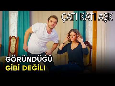 Şirin Ve Ateş, Perihan Ve Saadete Yakalandılar! - Çatı Katı Aşk 16.Bölüm