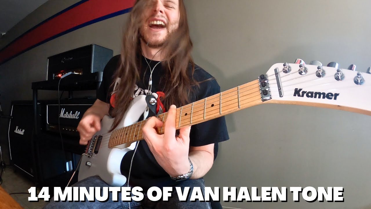 Kramer 1984 & Germino '68 Plexi - 14 Minutes of Van Halen Goodness ...
