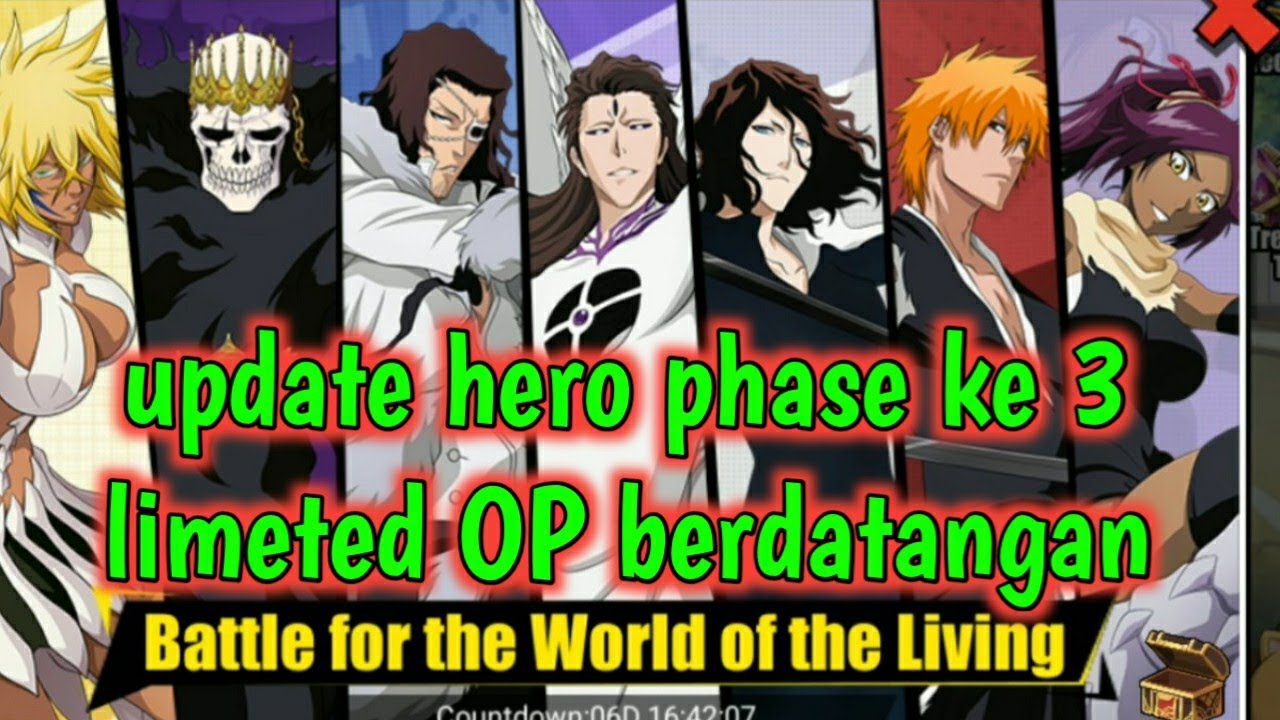 update hero phase ke 3 bleach traditional chinese - YouTube
