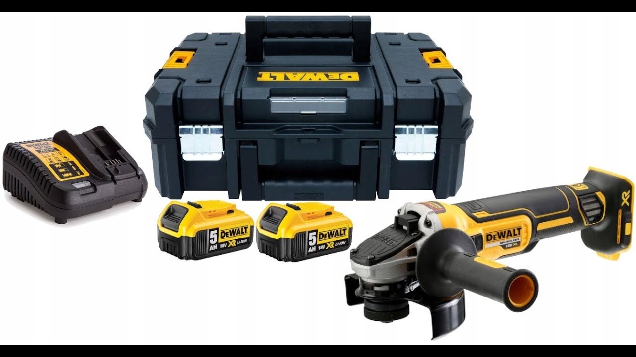 DeWalt d-65509 szlifierka akumulatorowa 18V Brushless XR Quick Look ...