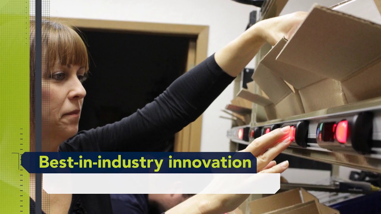 Pick-to-Light System - YouTube