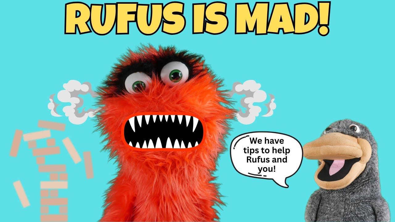 Rufus Turns PINK with Anger! What to Do When You Feel REALLY Mad ...