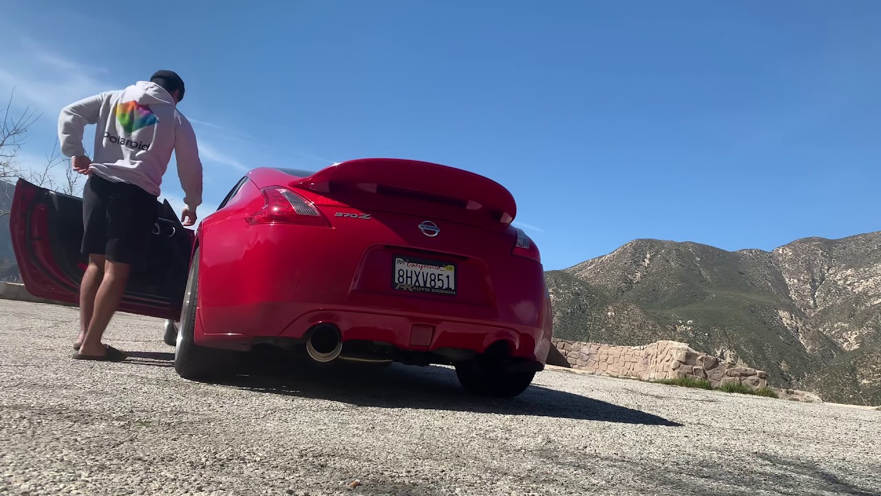 370z Exhaust (Single exit) - YouTube