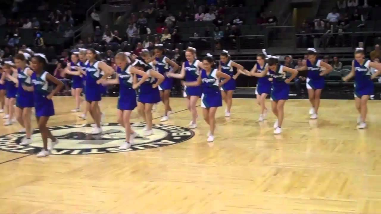 Rouse High School Cheer Squad doing their thing at the Austin Toros ...