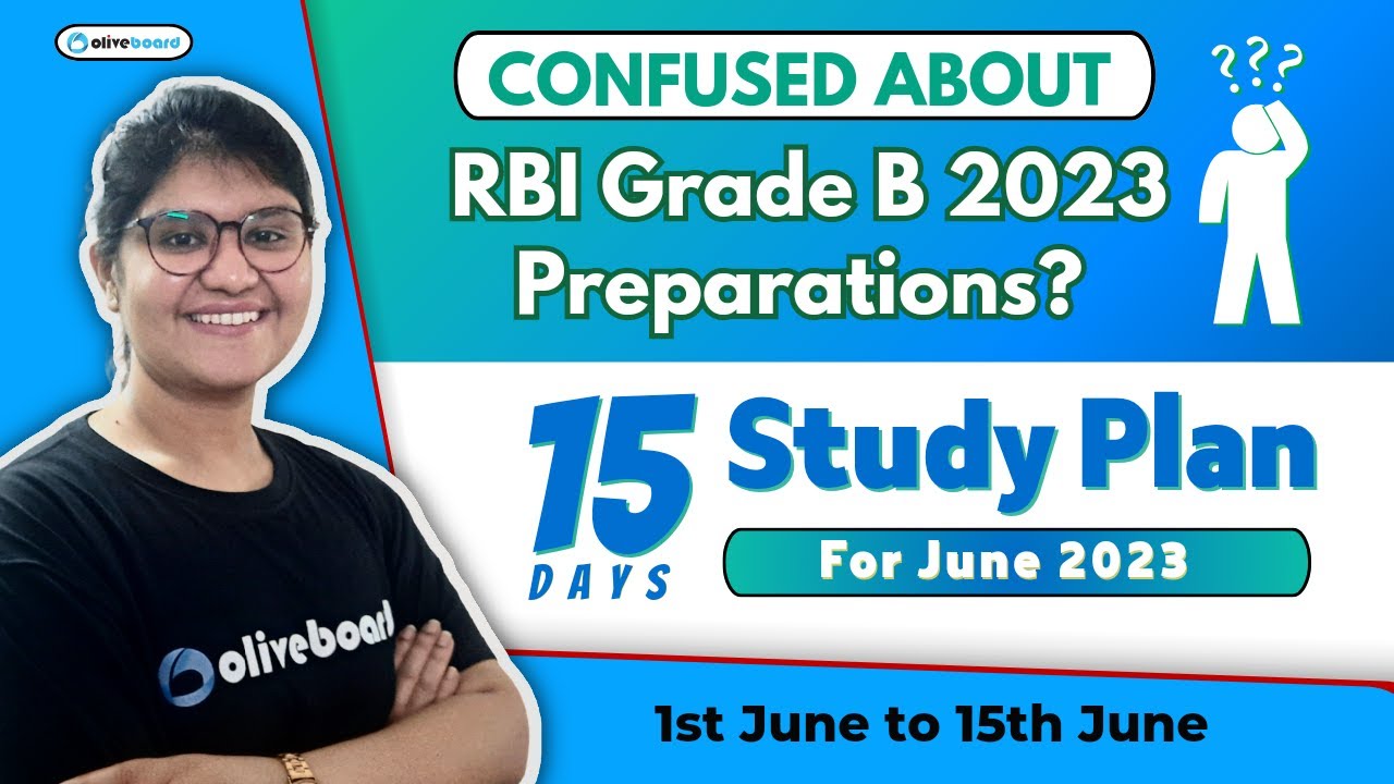 How to Prepare for RBI Grade B 2023? Study Plan for June Month I 1st to ...