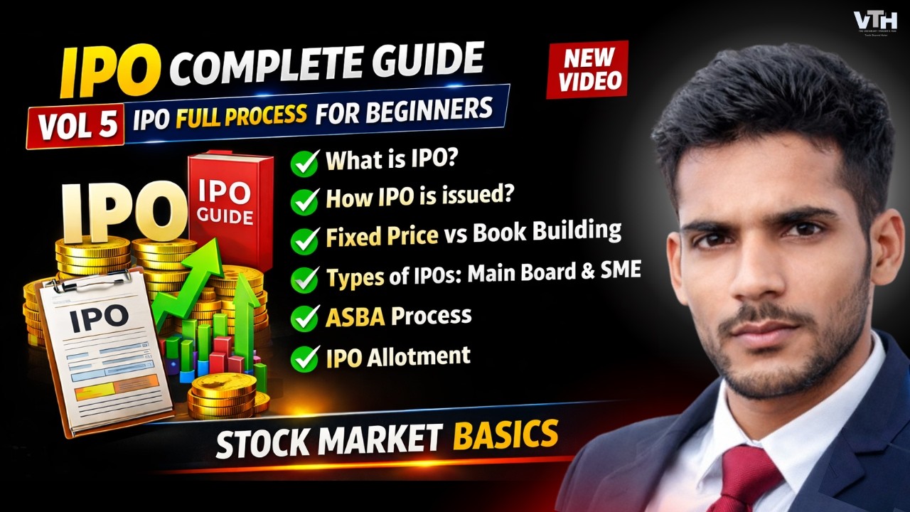 IPO Complete Guide – Vol 5 | IPO Full Process for Beginners - YouTube