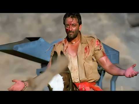 पिता मूवी अंतिम सीन | Sanjay Dutt Om Puri सुपरहिट एक्शन सीन | Bollywood Action Scene