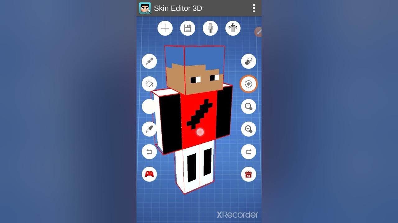 How to make Minecraft skin in Skin editor 3D |Marco Oas - YouTube