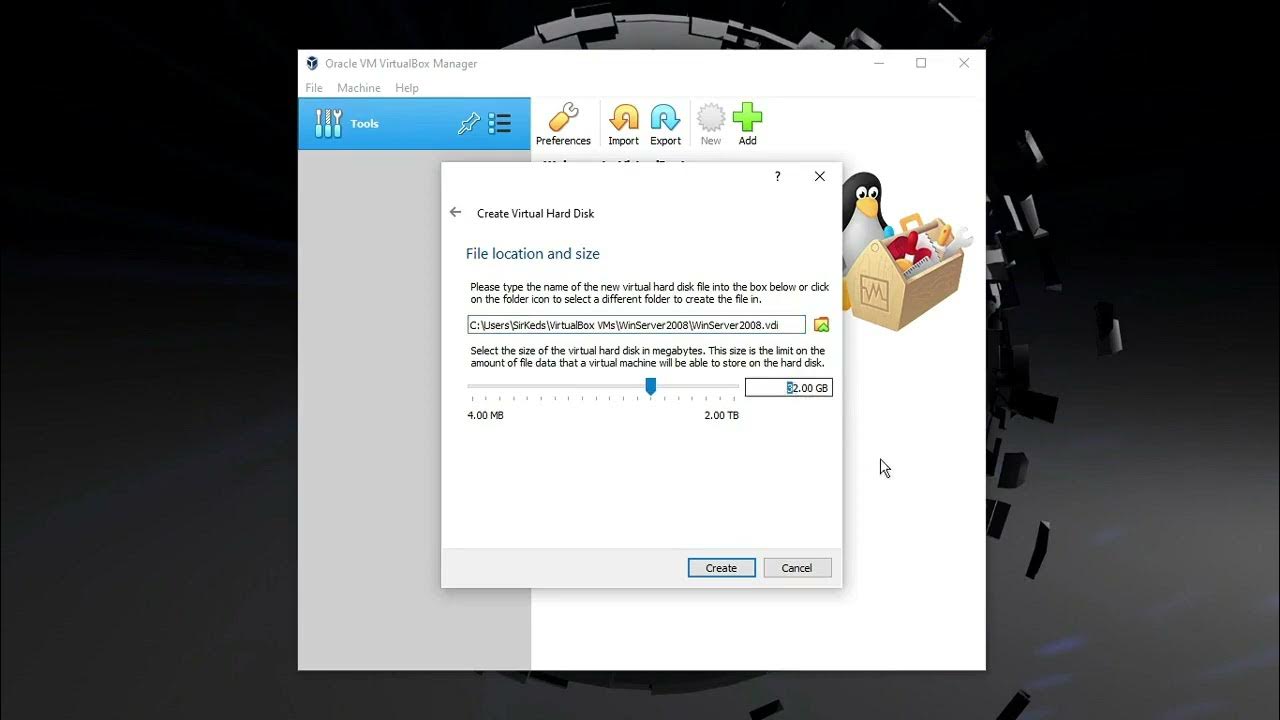 Lesson 1 Using Virtualbox for the Server 2008 R2 - YouTube