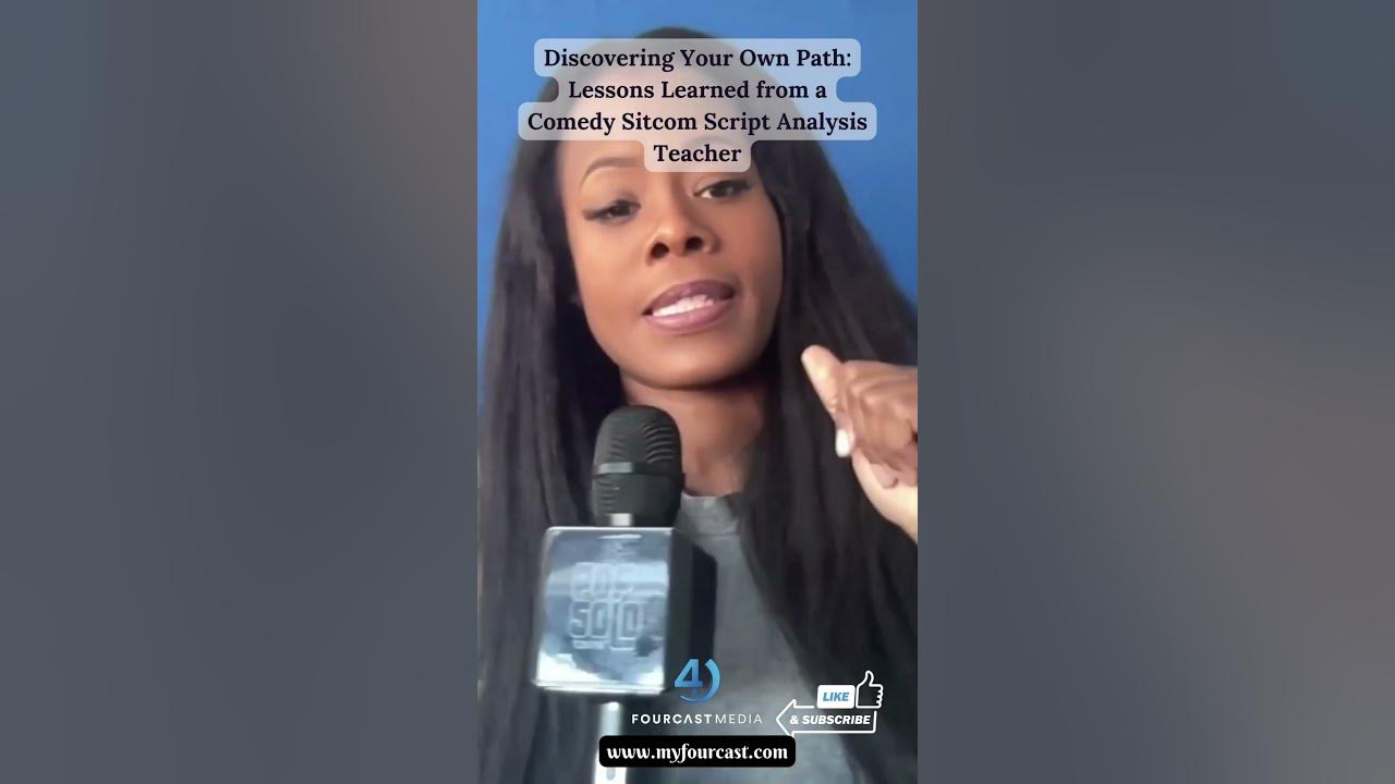 Discovering Your Own Path: Lessons Learned from a Comedy Sitcom Script Analysis Teacher #shorts ...
