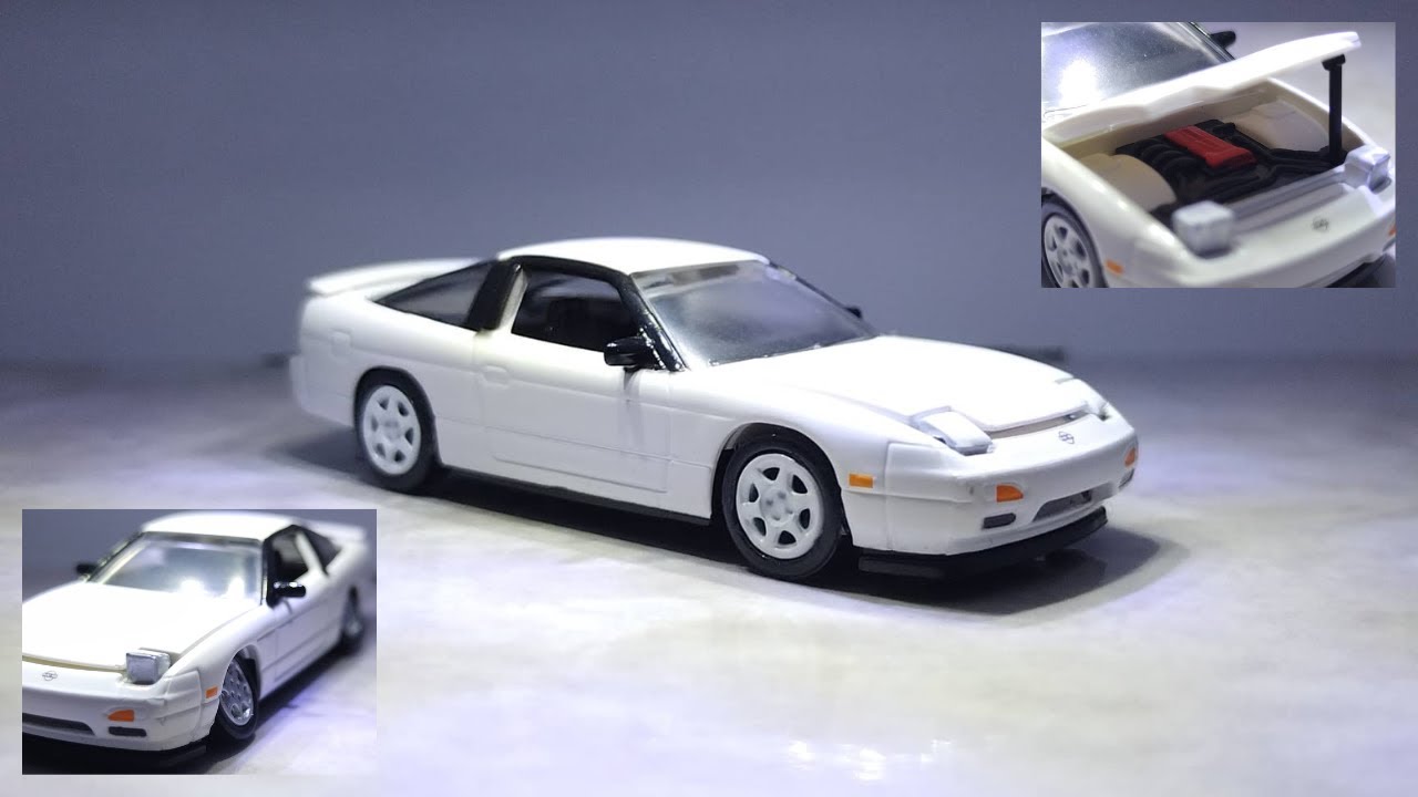 Tiny model car kit! Nissan 180SX Type III | Stasto C Car Craft - YouTube