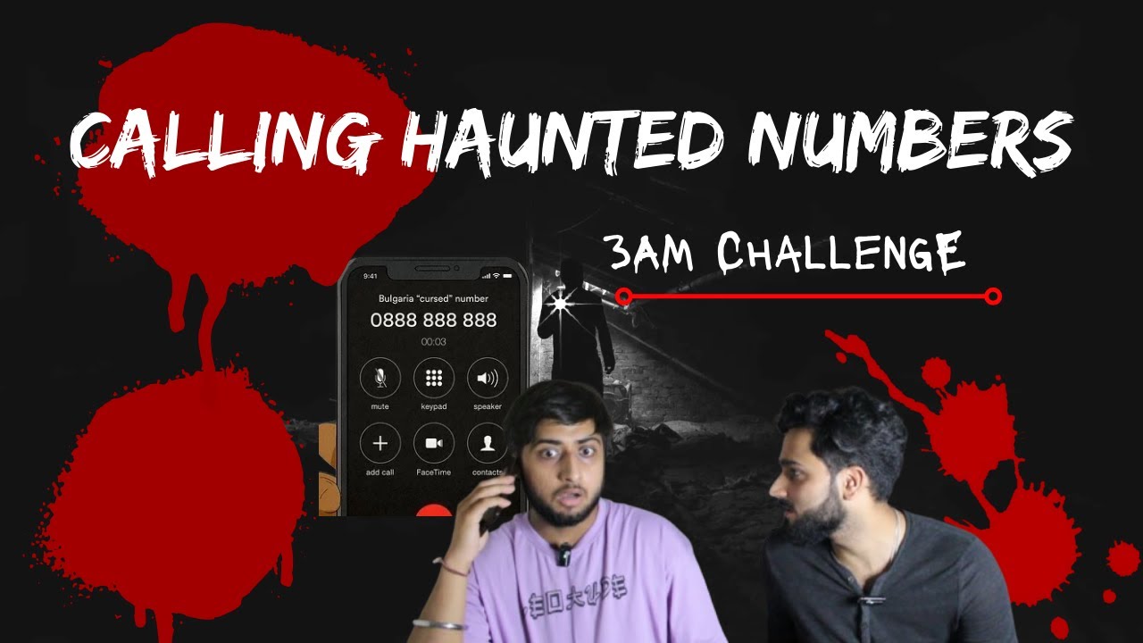 Calling Haunted Numbers At 3AM - YouTube