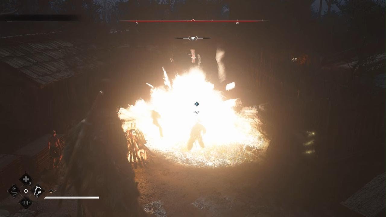 Assassin's Creed Shadows Huge Explosion Flawless Fatality - YouTube