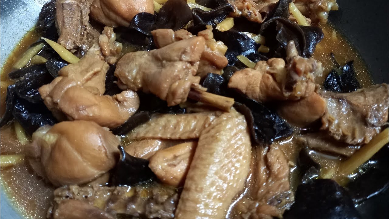 Chinese Rice Wine Kampung Chicken aka. Confinement Dish - YouTube