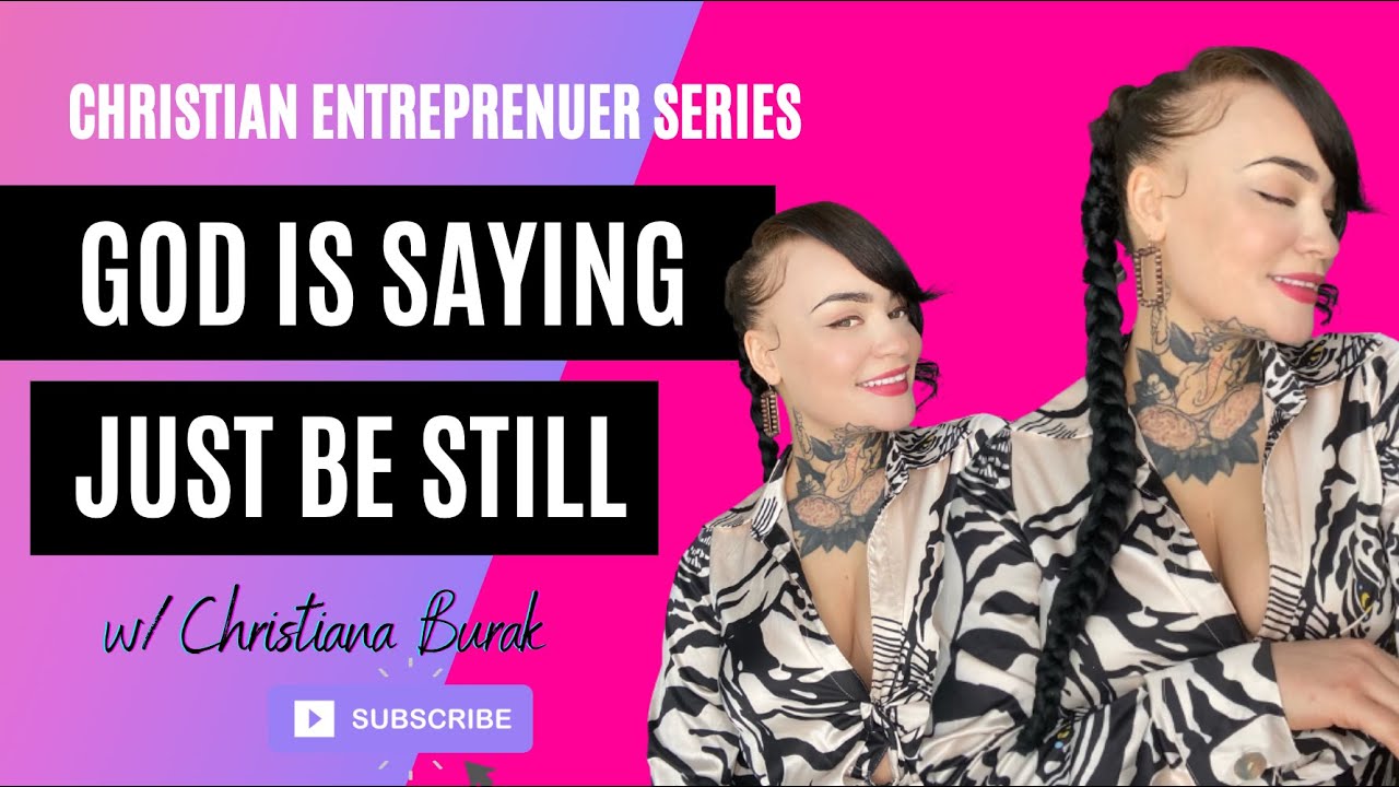 God Is Saying To You Just Be Still! - YouTube