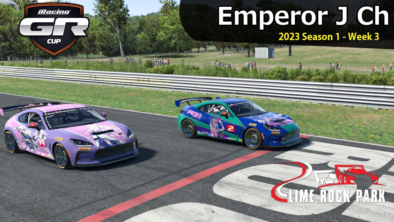 Itasha Battle - iRacing GR86 Cup at Lime Rock Park - YouTube