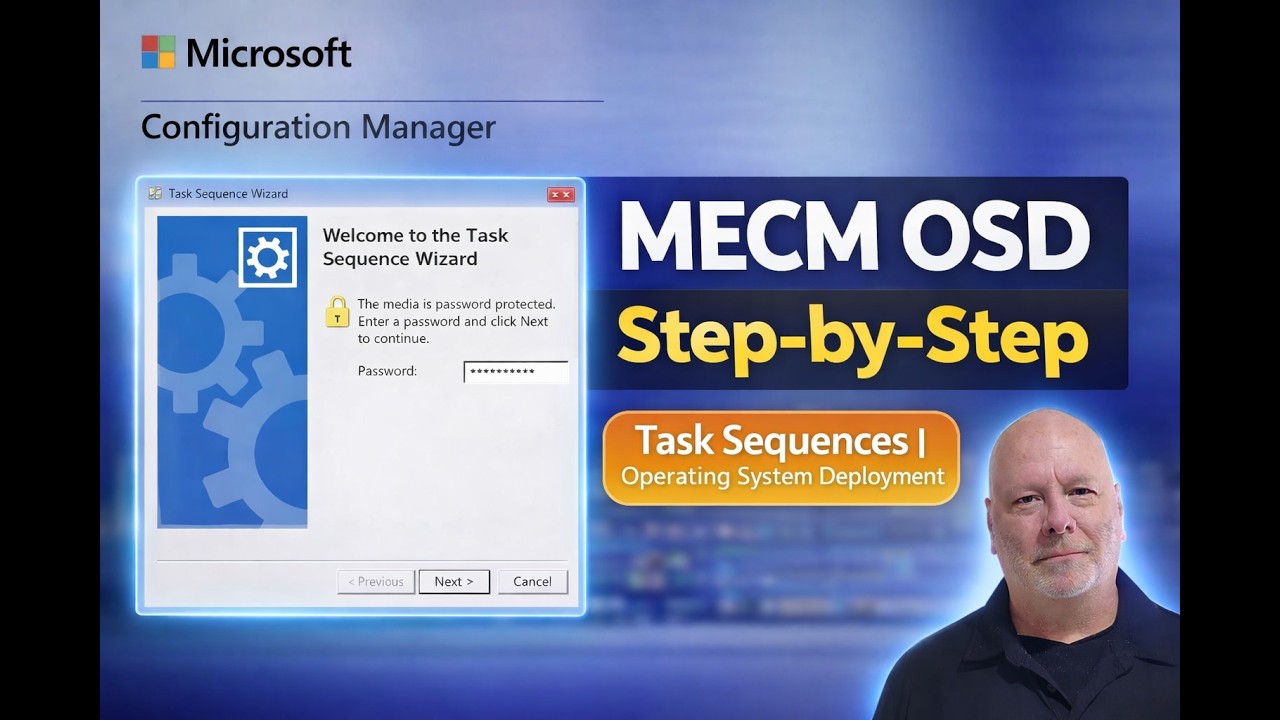 MECM OSD FULL Walkthrough (2026) | PXE, Task Sequences, Imaging ...