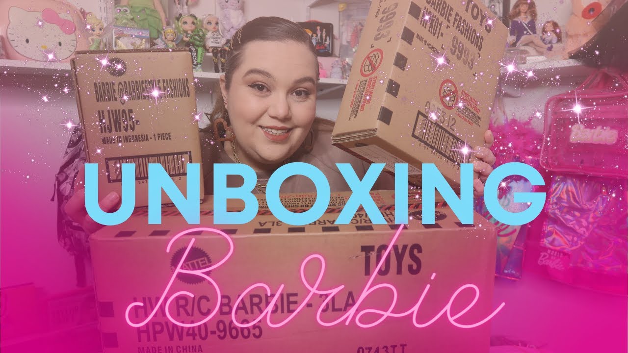BARBIE THE MOVIE UNBOXING COLLECTION + SOME GOODIES - YouTube