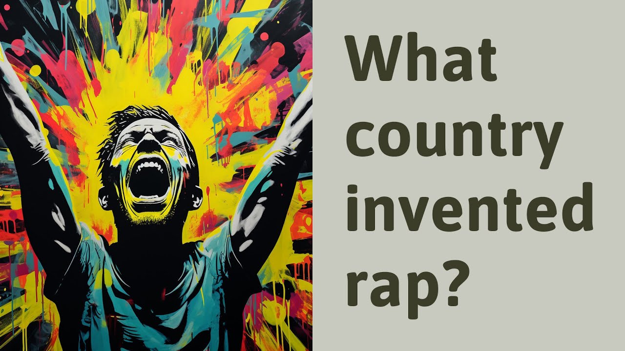 What country invented rap? - YouTube