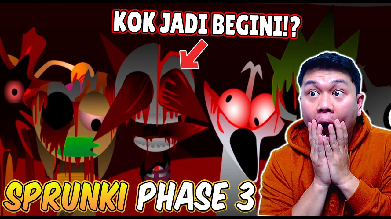 TERNYATA SPRUNKI ADA PHASE 3 DAN JADI MAKIN SERAM DAN BRUTAL! Sprunki ...