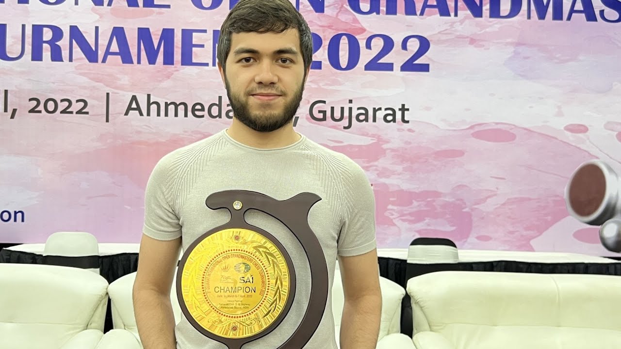 From losing to 1334 to winning the Gujarat GM 2022 - IM Ortik Nigmatov ...