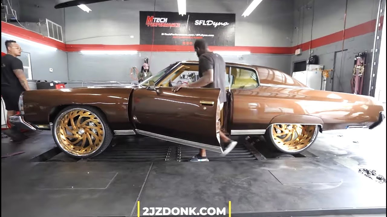 Testing Out My 2JZ Toyota Motor 73 Chevy Donk on the Dyno - YouTube