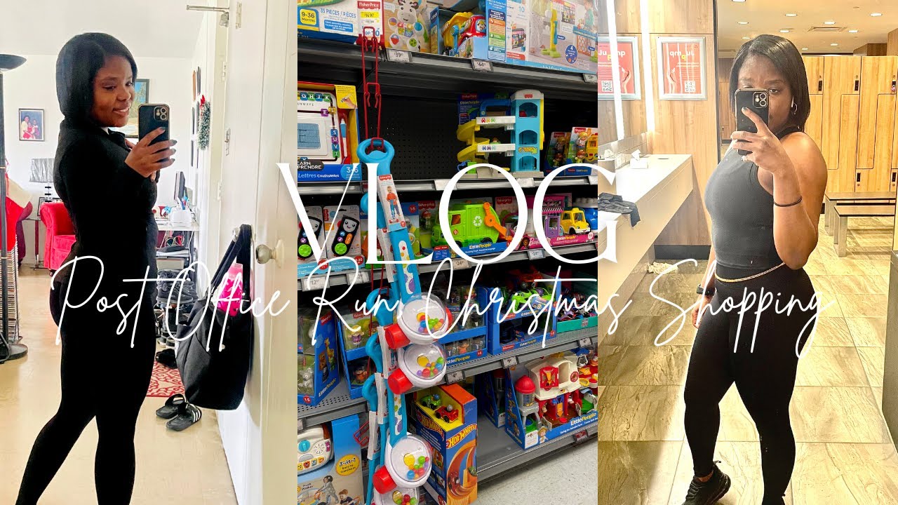 Vlogmas Day 6 | Post Office Run, Christmas Shopping - YouTube