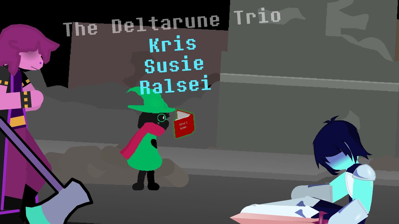Deltarune Toby Foxs Trio In Sticknodes Recreation Showcase Youtube