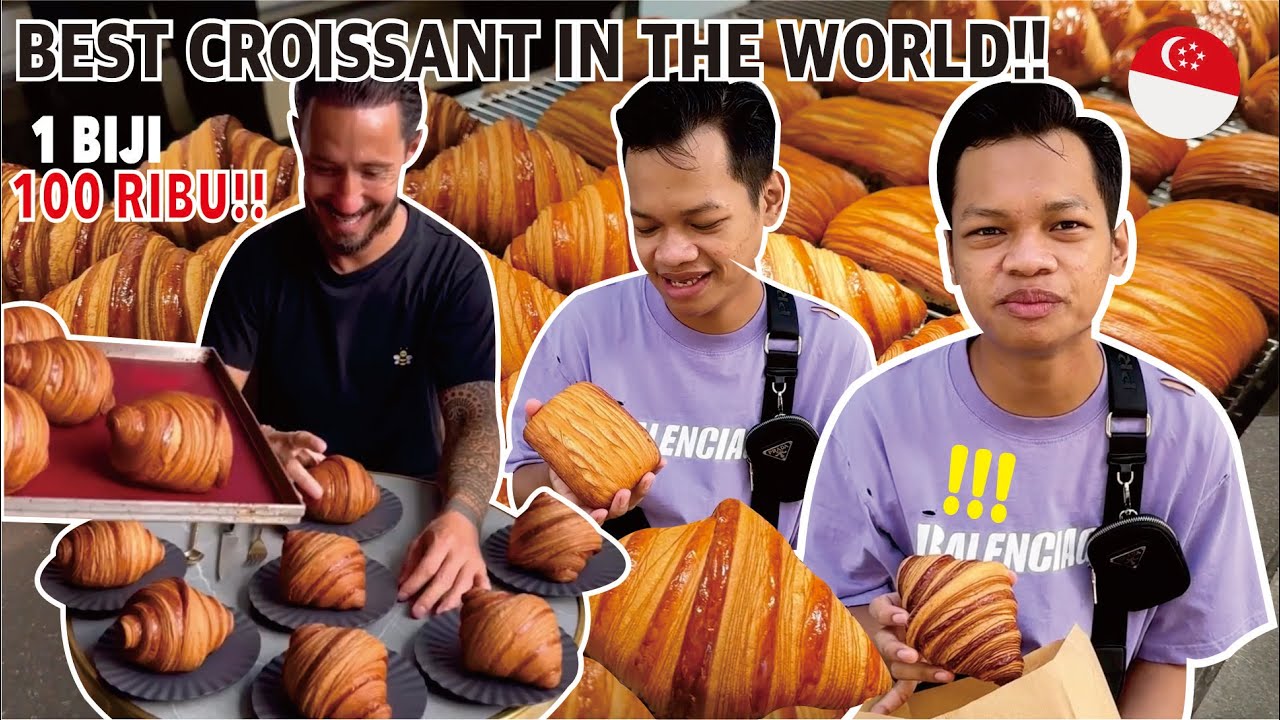 COBAIN CROISANT TER ENAK DI DUNIA?? CHEF NYA ORANG PERANCIS ASLI ...