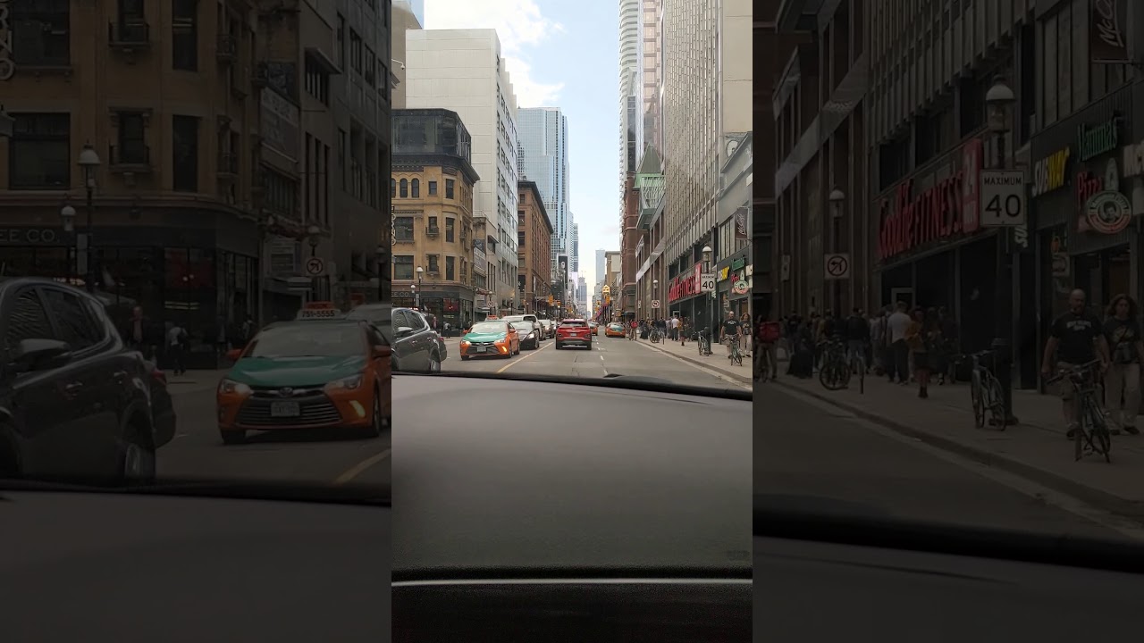 Driving downtown Toronto - YouTube